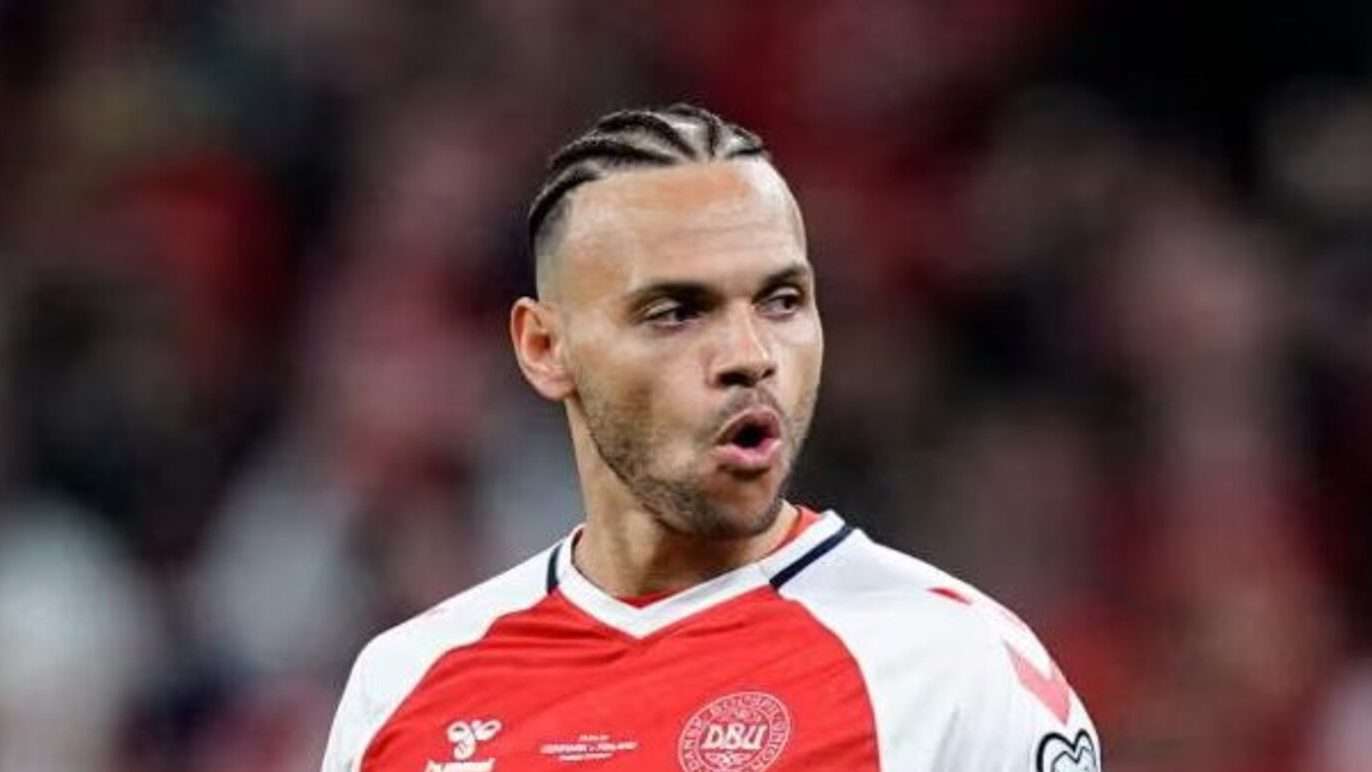 Martin Braithwaite no puede salvar a Dinamarca de un batacazo