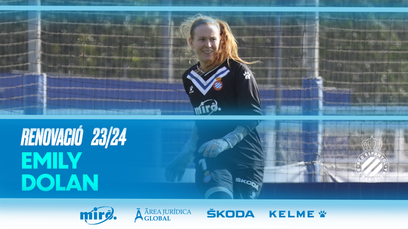 Emily Dolan, primera renovación del Espanyol femenino