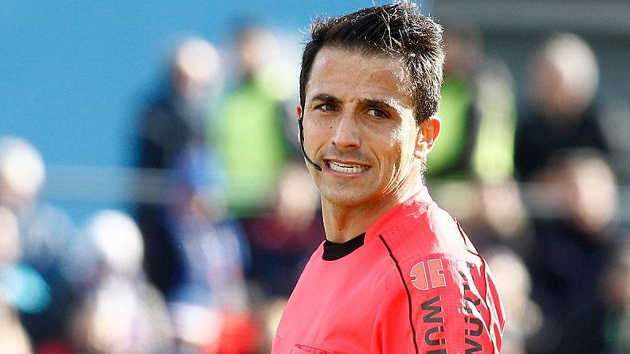 El alicantino Ais Reig, encargado de pitar el CD Mirandés - RCD Espanyol