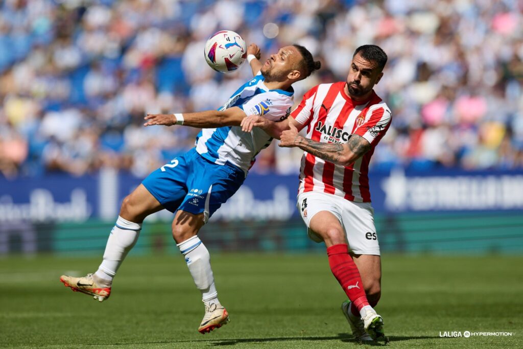 Playoff de ascenso a Primera división. Sporting de Gijón - RCD Espanyol ...