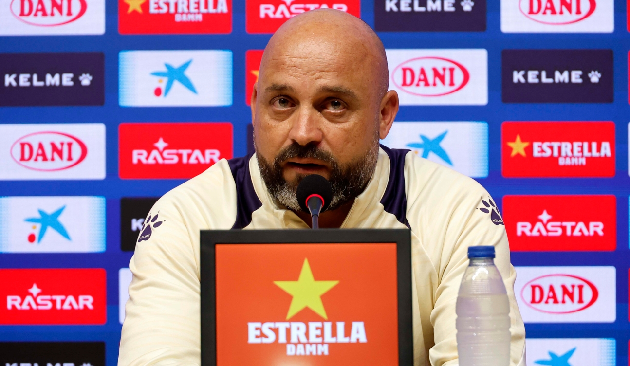 Manolo González: "Estoy tranquilo, desde la dirección deportiva ven que ...